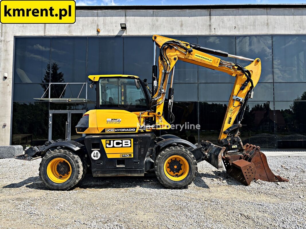JCB HD110WT 4F KOPARKA KOŁOWA HYDRADIG POWERTILLT 2018R | LIEBHERR 3 bager točkaš