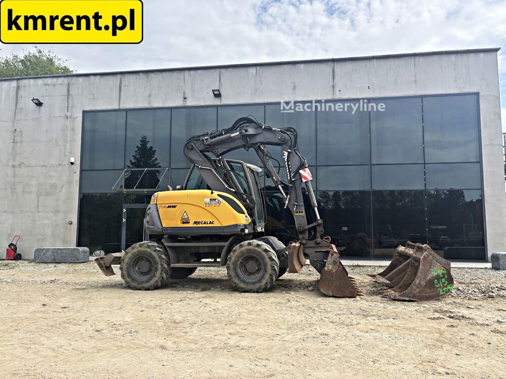 Mecalac 714 MW KOPARKA KOŁOWA 2012r. | MECALAC 12 MTX MXT 15 9 11 VOLVO bager točkaš
