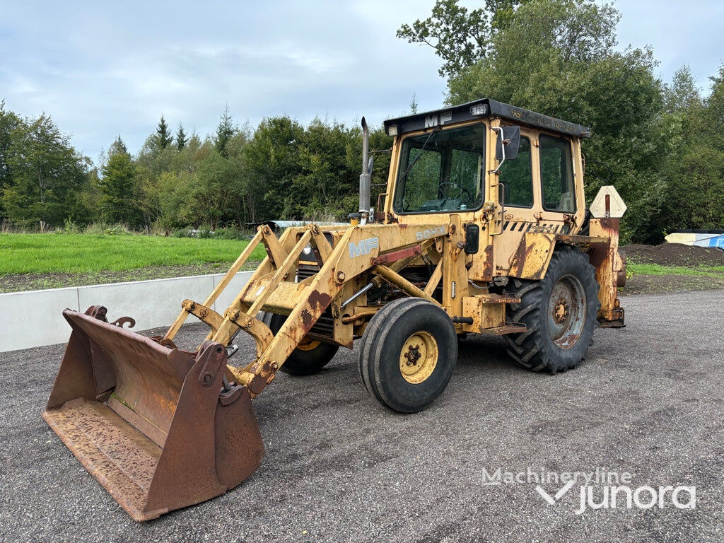 Prodaje se Massey Ferguson 50HX bager-utovarivač na aukciji