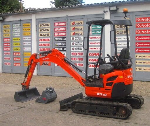 Kubota U17-3a * 2x Löffel * * Verstellfahrerk * mini bager