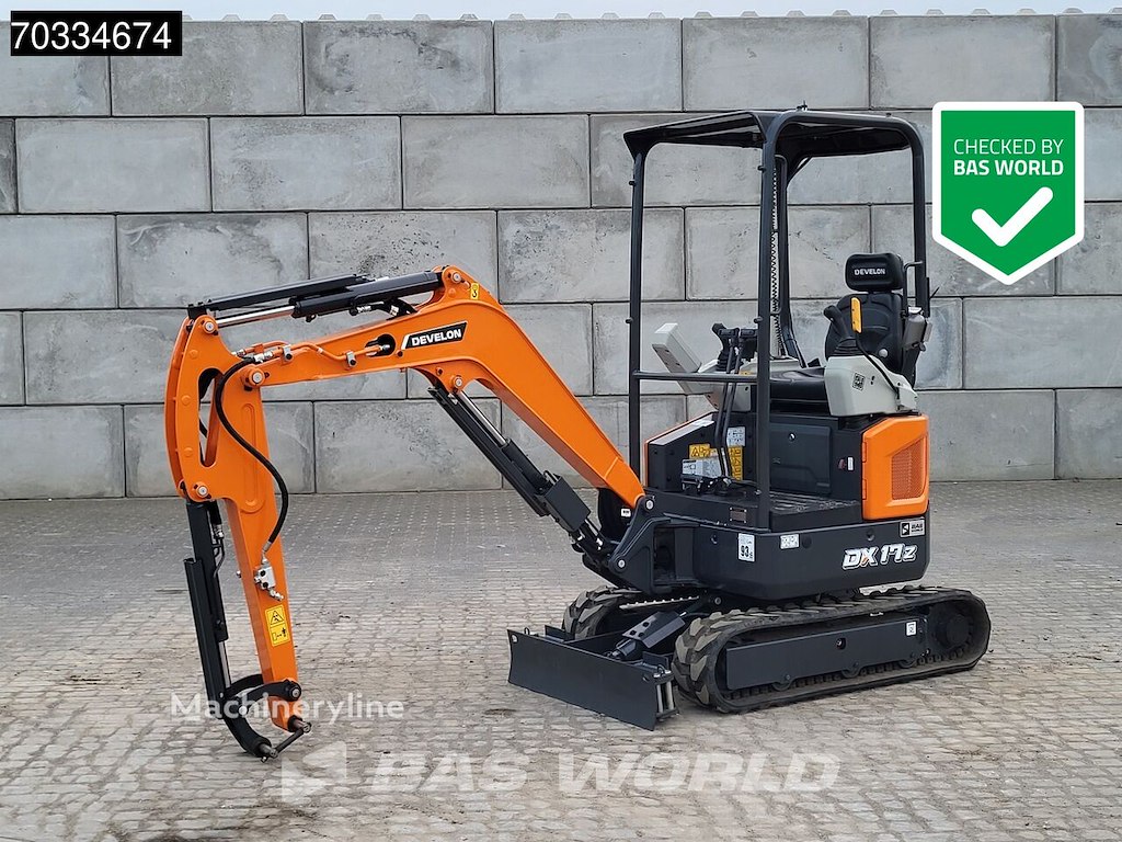 Novi Develon DX17 Z-7 mini bager