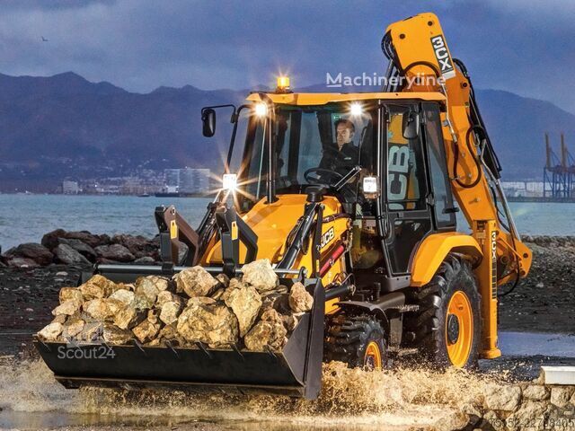 JCB 3CX IND-E Baggerlader bager-utovarivač