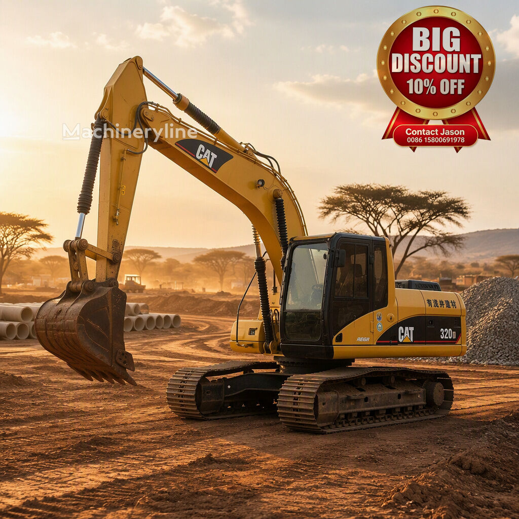 Caterpillar 320C bager guseničar