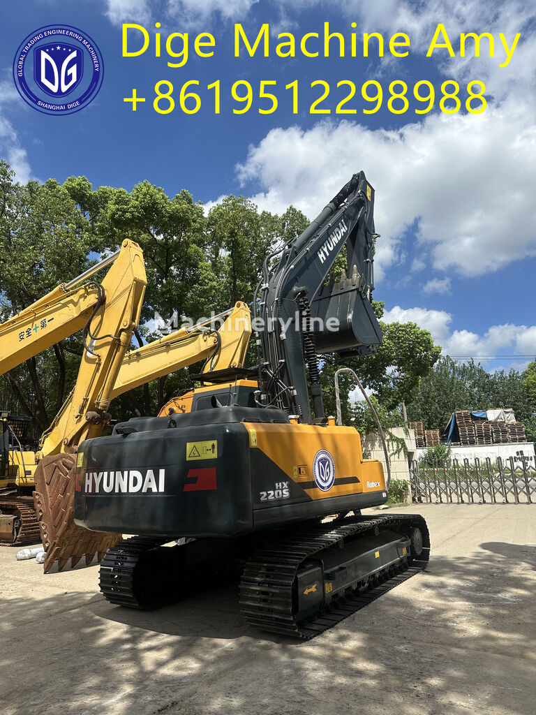 Hyundai HX220S bager guseničar