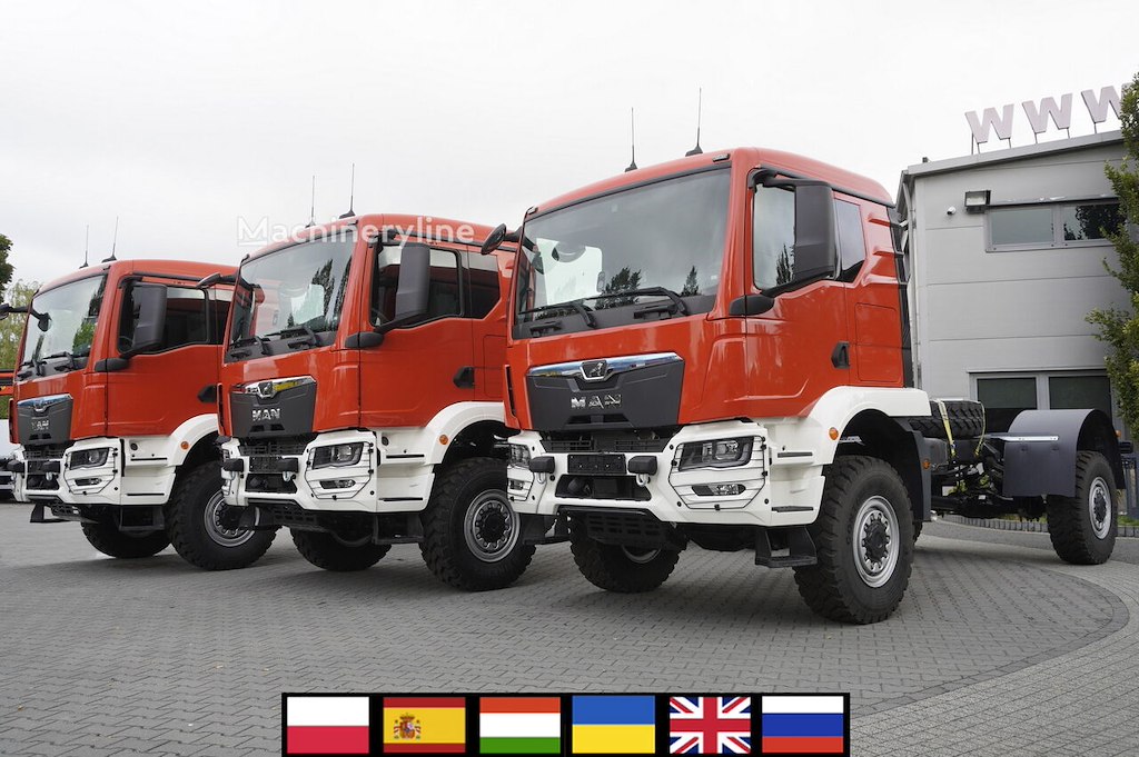 Nova MAN NEW MAN TGM 18.250 4x4 / chassis 520 cm / no mileage / 3 units autodizalica