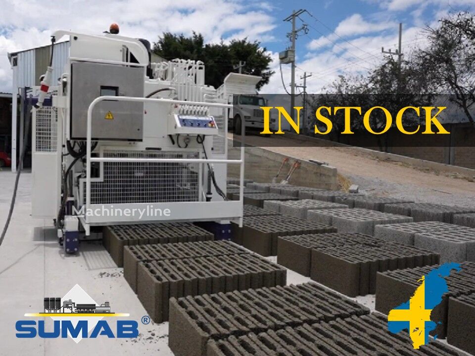 Nova Sumab 1212 - Mobile Block Machine IN STOCK oprema za proizvodnju betonskih blokova
