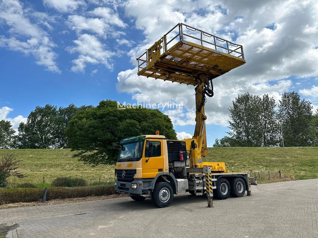 Mercedes-Benz ACTROS 6x4,Full steel,aerial work platform,2010 auto dizalica s korpom