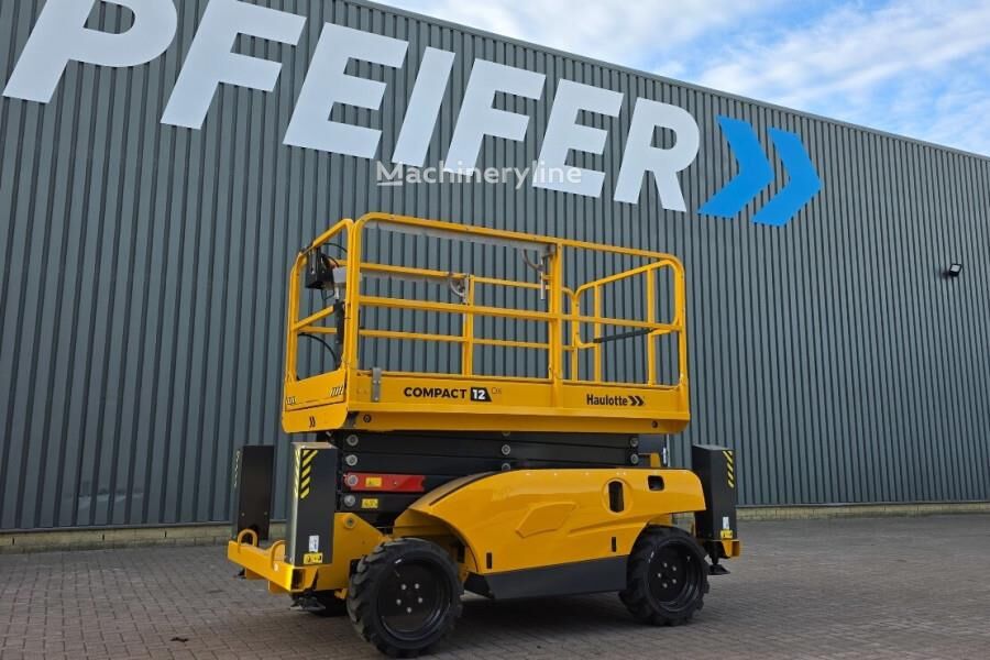 Haulotte COMPACT 12DX Valid Inspection, *Guarantee! Diesel, makazasta platforma