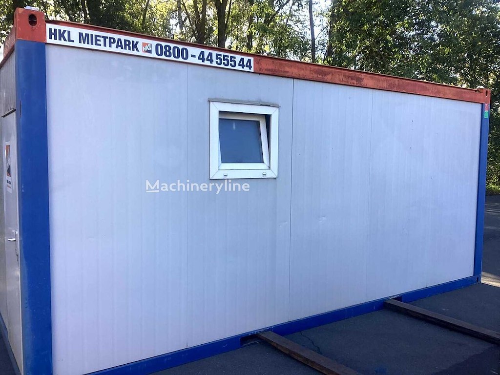 Prodaje se Containex 20‘ sanitarni kontejner na aukciji