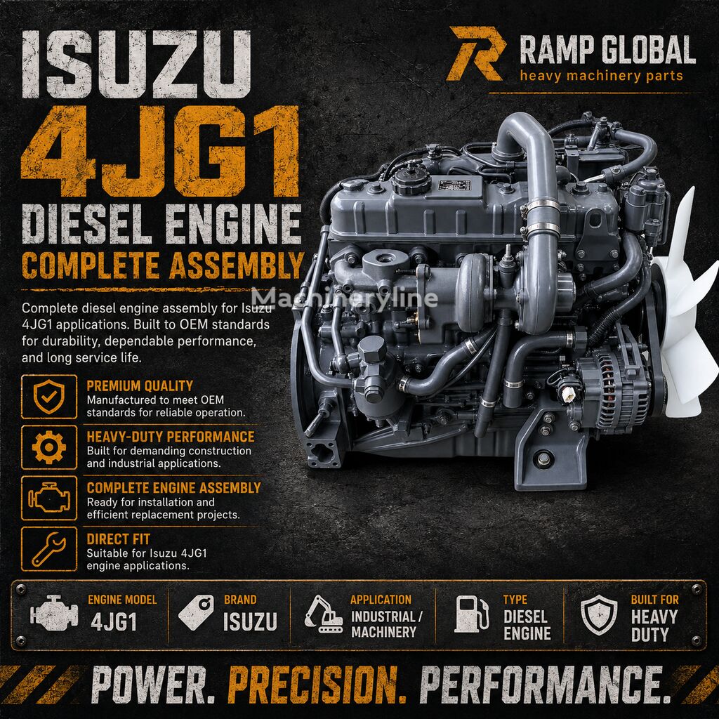 Isuzu 4JG1 motor za bagera