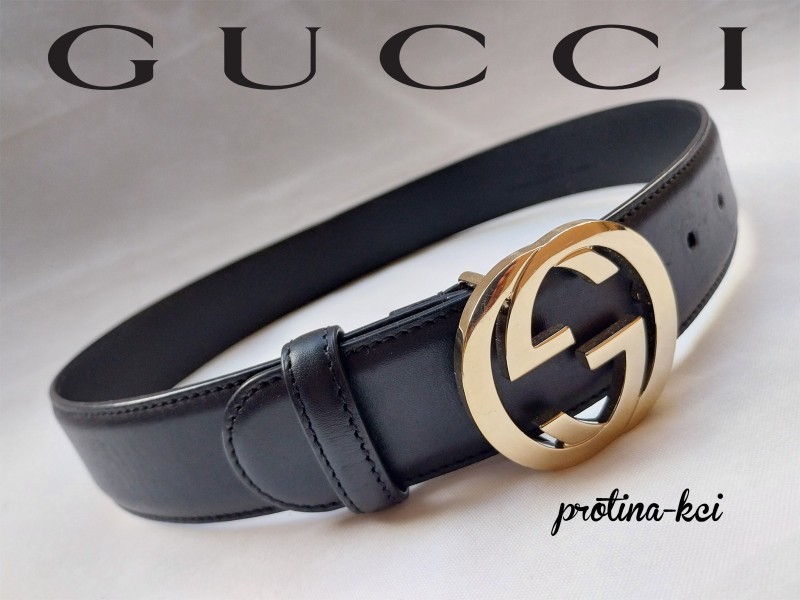 GUCCI ITALY KAIS ORIG. KOZA - SERIJSKI BROJ I KAO NOV