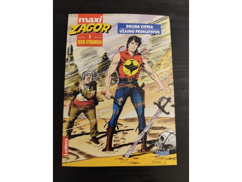 Zagor maxi 1, glanc