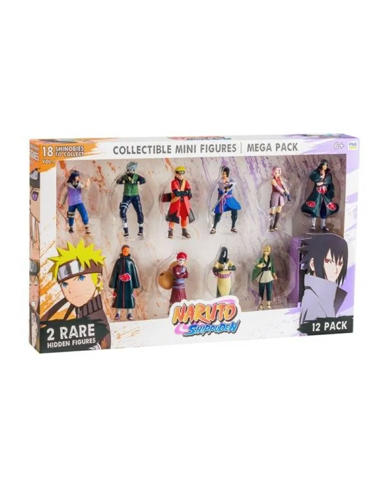 Action Figure Naruto Shippuden - 12 Pack Deluxe Edition (Ver. B)