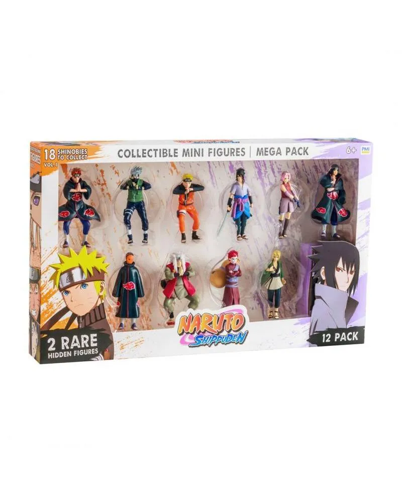 Action Figure Naruto Shippuden - 12 Pack Deluxe Edition (Ver. A)