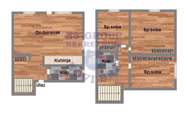Troiposoban 73m2 Petrovaradin