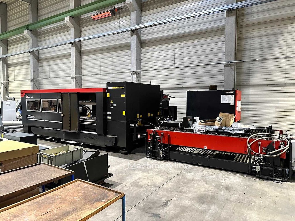 Prodaje se Amada LCG 3015 mašinu za lasersko sečenje na aukciji