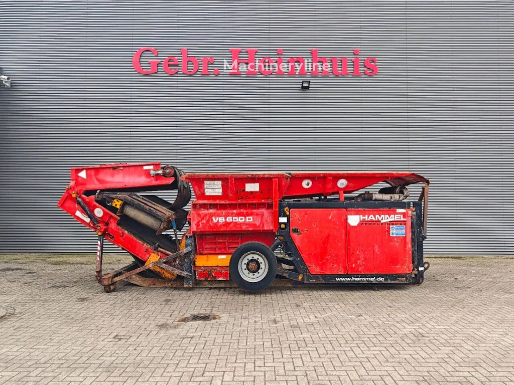 Hammel VB 650 D industrijski šreder
