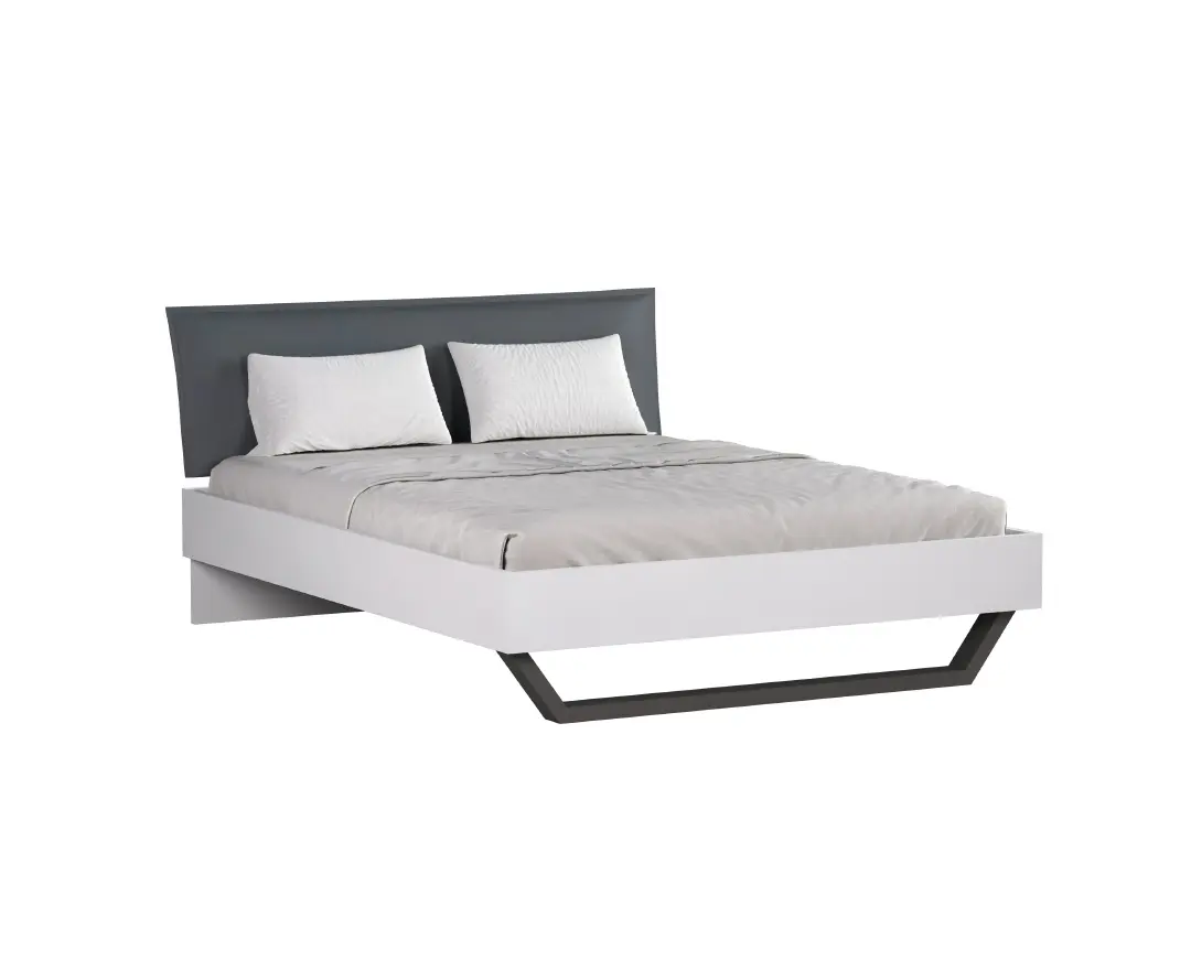 Matis Dream Krevet, 140 x 190 cm, Belo-crni