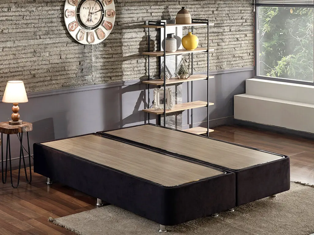 Hanah Home Osnova za krevet Ela, 140x190 cm, Crna