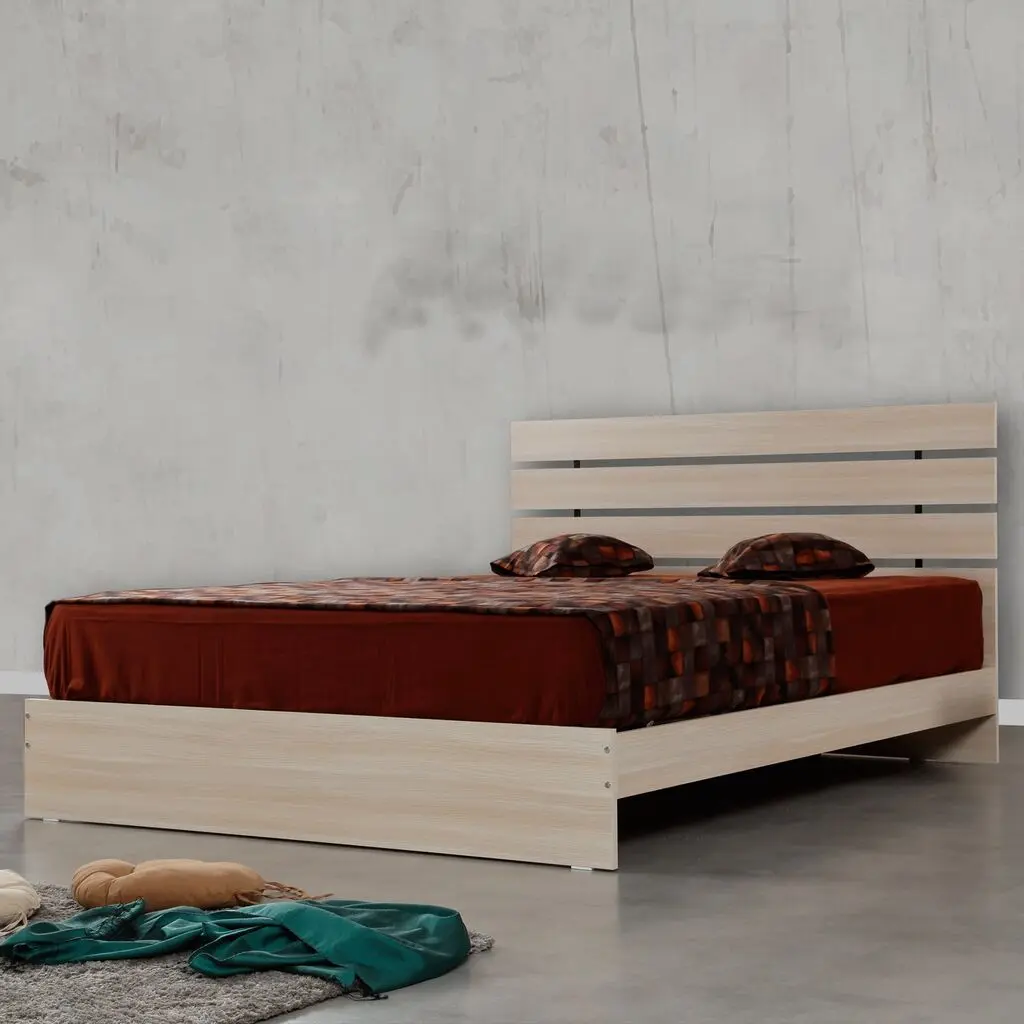 Hanah Home Francuski ležaj Fuga 140, 140 x 190 cm, Boje hrasta