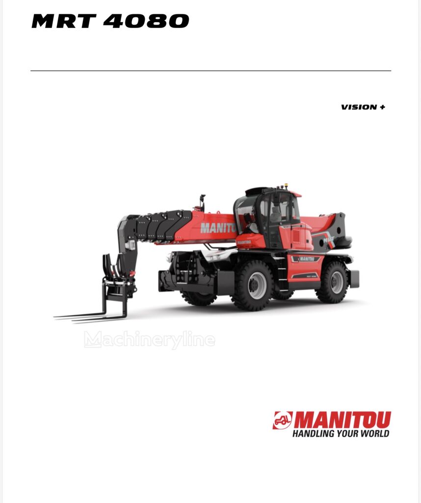 Novi Manitou MRT4080 rotacioni teleskopski utovarivač