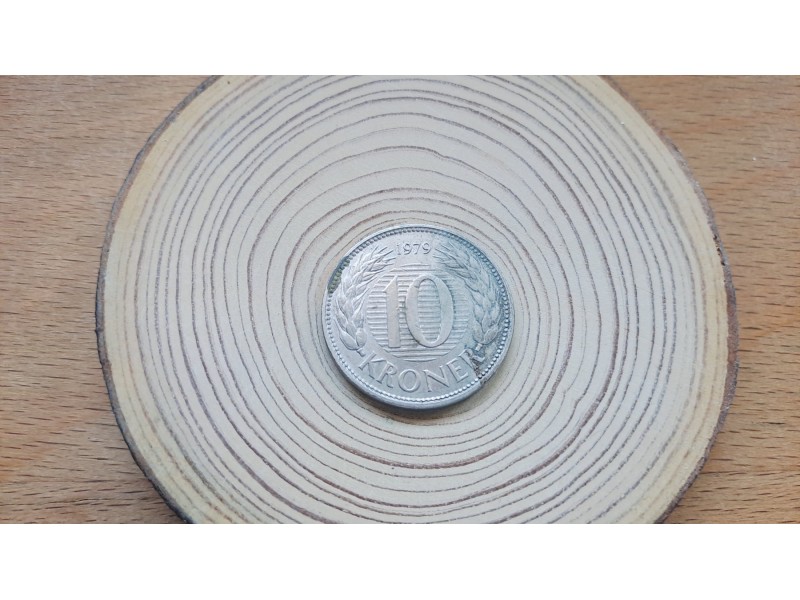 DANSKA 10 KRONER 1979 GODINA