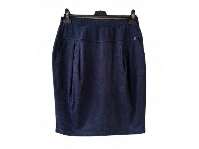 ★SORGARO★ teget velur midi suknja ✰NOVO!✰ ♥L♥