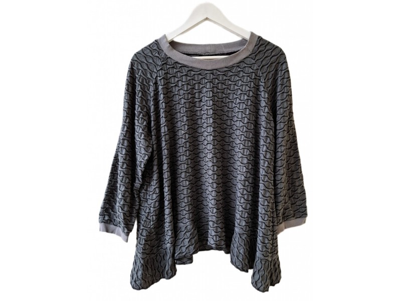★Komotna bluza reljefaste teksture★ ♥2XL♥