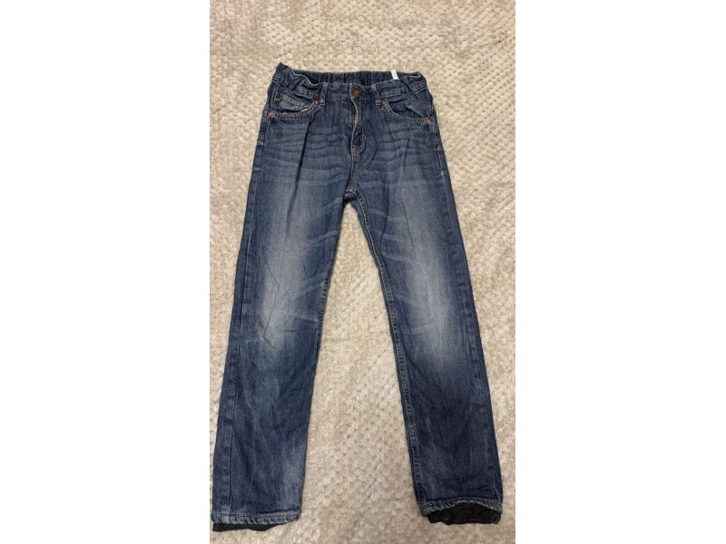 Farmerice postavljene H&M 128 (7-8 god)- AKCIJA!!!