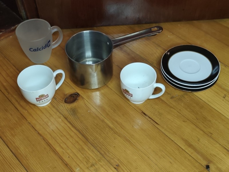 Kafa lot(džezva,šoljice,tacne)