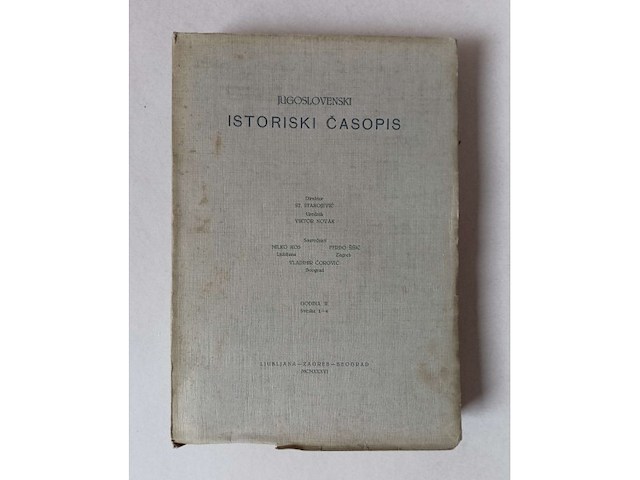 JUGOSLOVENSKI ISTORIJSKI ČASOPIS 1936