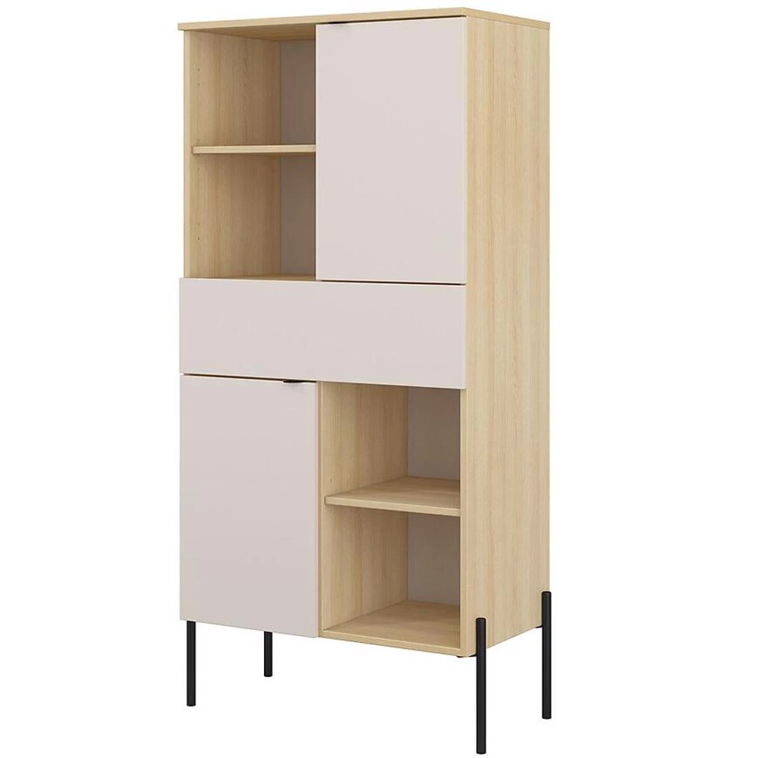 Ore komoda 70x41,5x150 hrast/kašmir