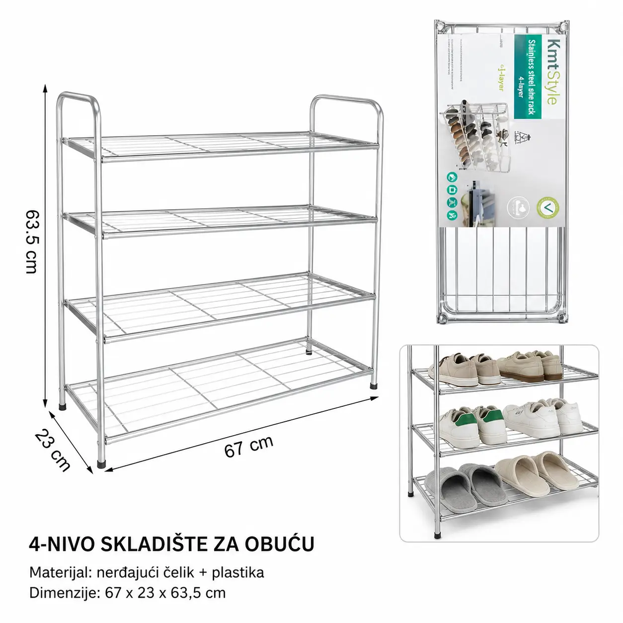 KMT Cipelarnik, 67x23x63.5 cm
