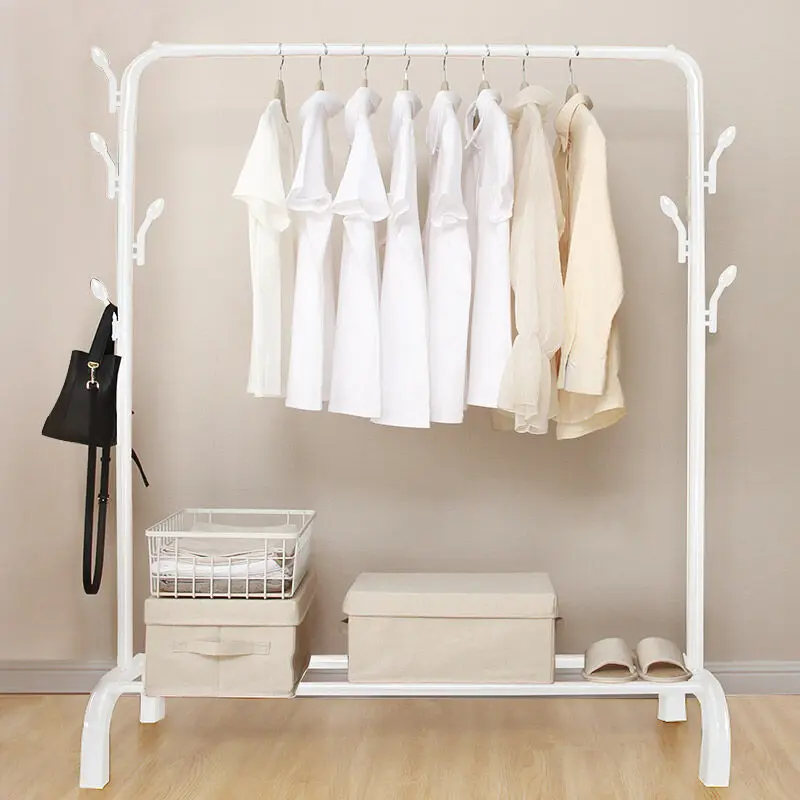 Maple Fashion Stalak za odeću, 105 cm, Beli