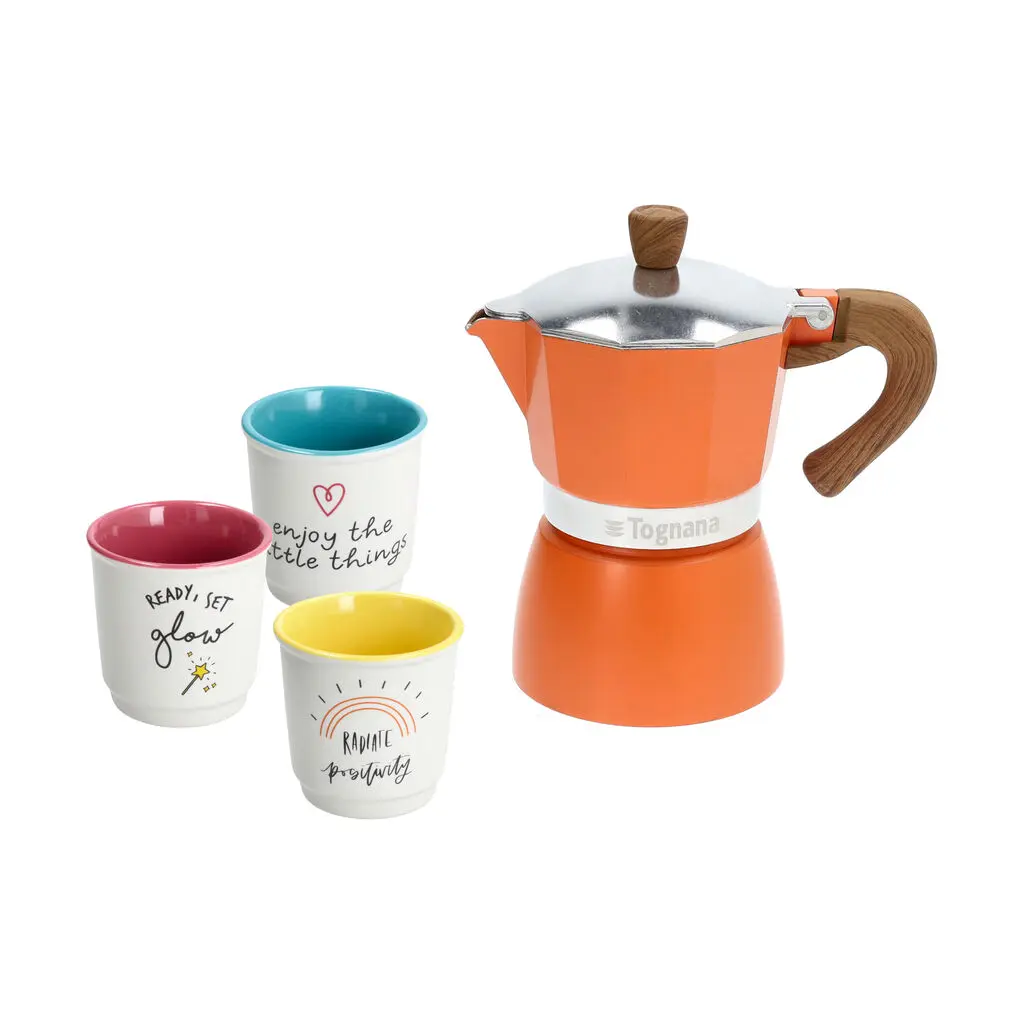 Tognana Set za kafu Iris ColorBlock, 4 dela