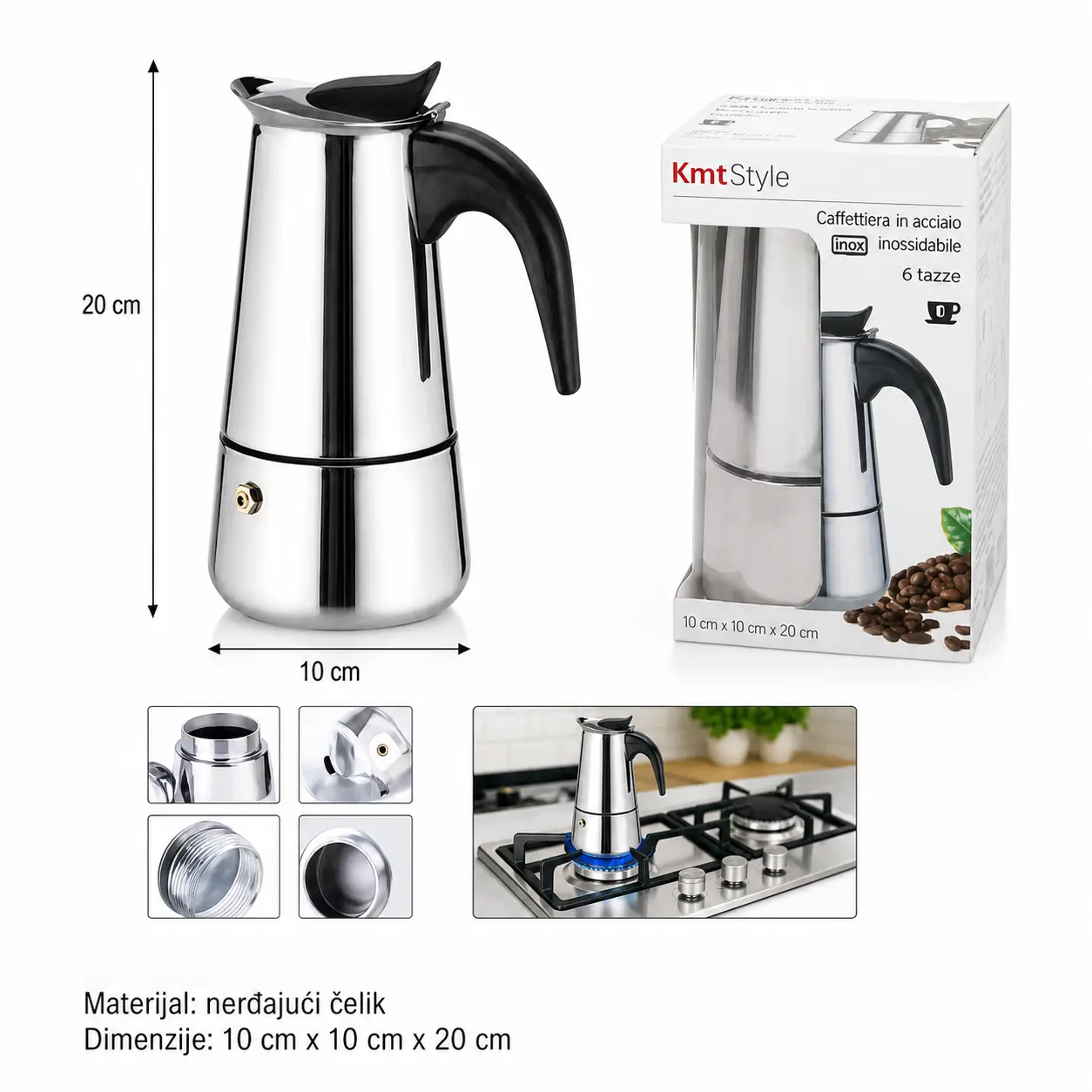 KMT Moka aparat za kafu