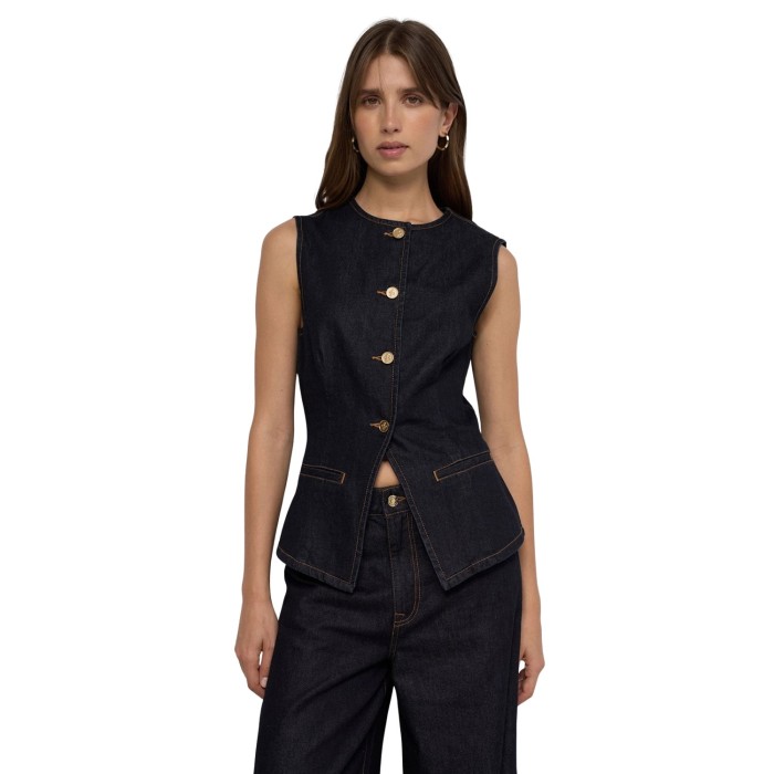 Salsa Jeans Pocket Details prsluk