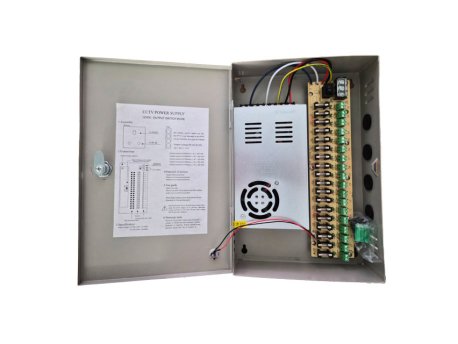 CERBERUS Napajanje DC 12V 20A ormarić 18ch SPD-240