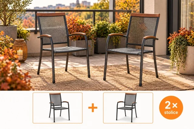 Larnik Relax - set od 2 stolice