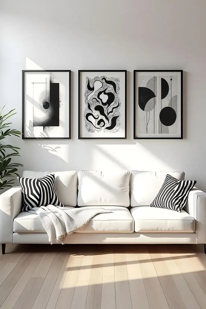 Wallity Uramljena slika Huhu425, 50x70 cm , 3 dela