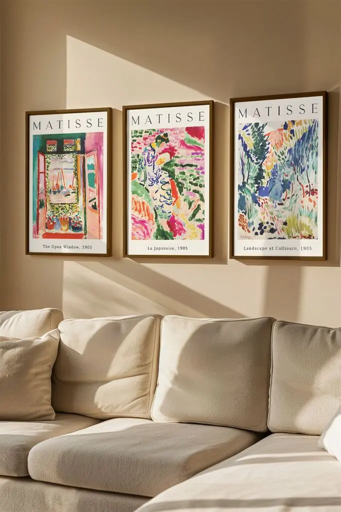 Wallity Uramljena slika Artvmodel23, 33x48 cm, 3 dela