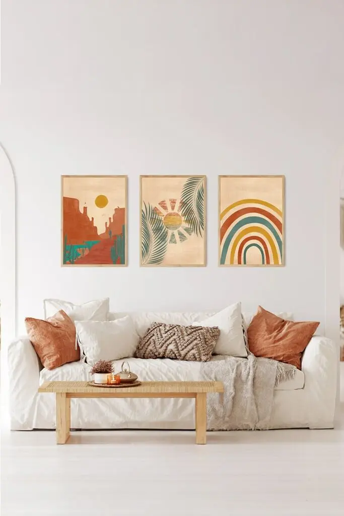 Wallity Slika 3Dartsoho11, 3 dela, 33 x 48 cm