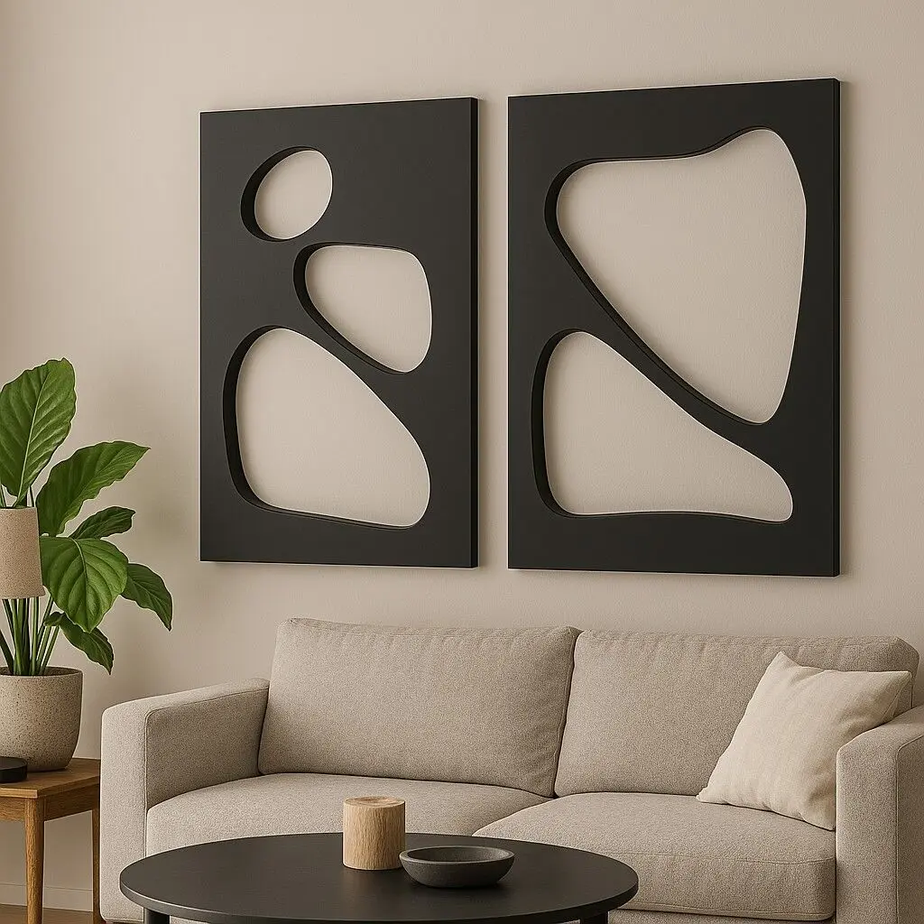 Wallity Slika Hhloyma00003, 40x60 cm, 2 dela