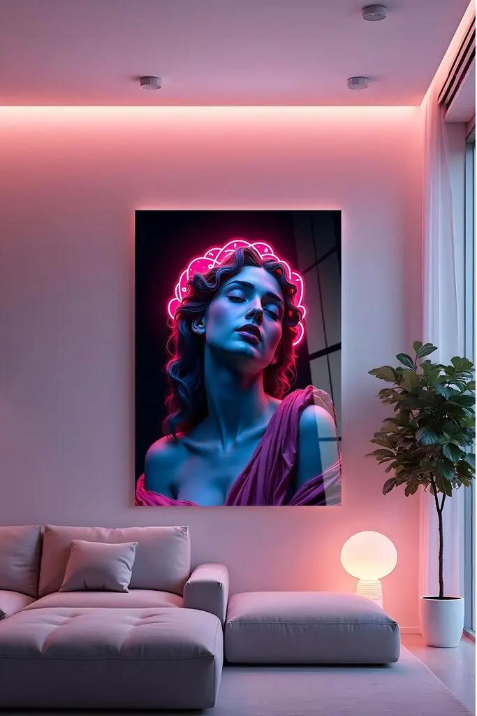 Wallity Slika Hhlneon0012, 70x100 cm