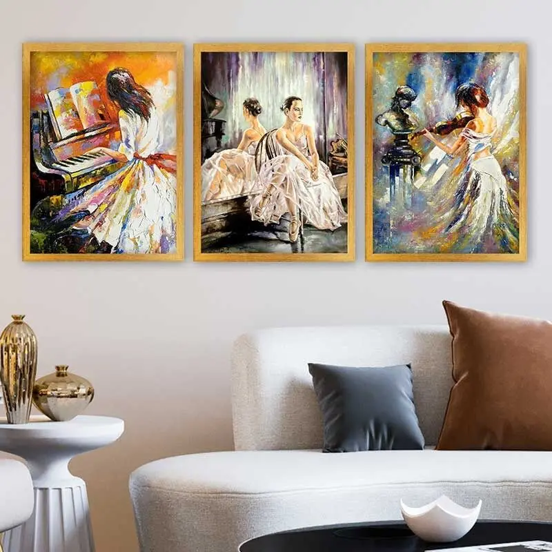 Wallity Set uramljenih slika 3AC_1176959, 3 Dela
