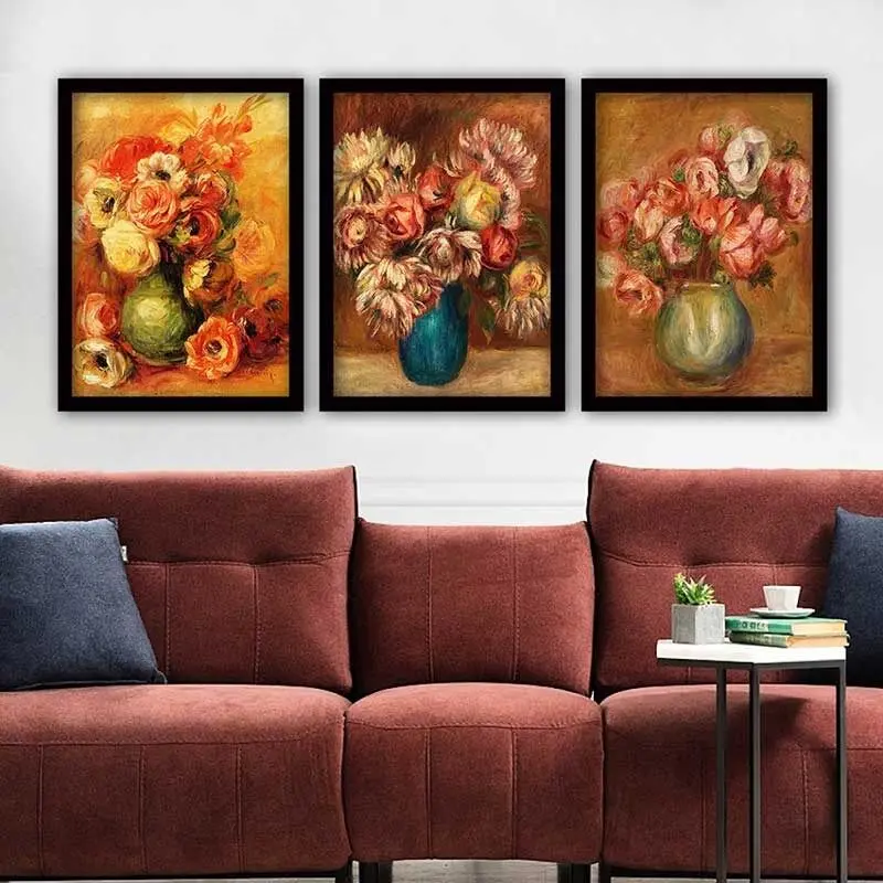 Wallity Set uramljenih slika 3SC_UN3965912, 3 Dela
