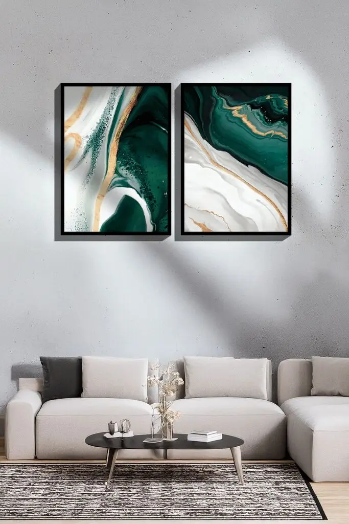 Wallity Uramljena slika Ersy2Limodel4, 33x48 cm, 2 dela