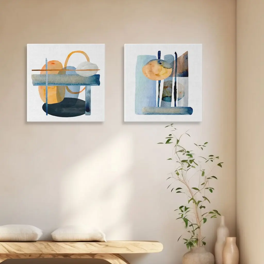 Wallity Slika ASR_CNVS25-13, 30x30cm, 2 dela