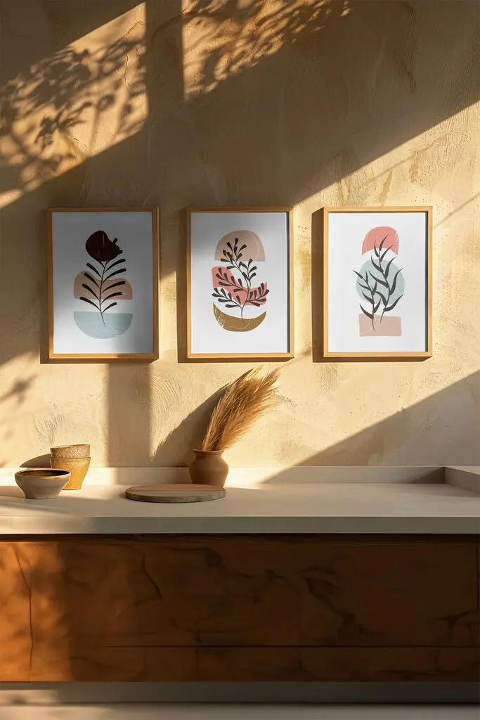 Wallity Slika 3Dartsoho109, 3 dela, 33 x 48 cm