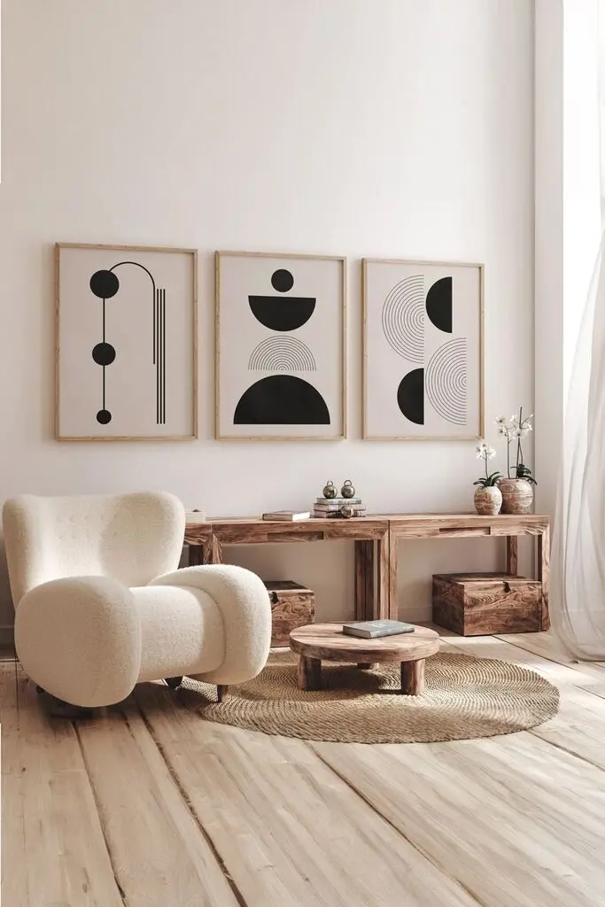 Wallity Slika 3Dartsoho83, 3 dela, 33 x 48 cm